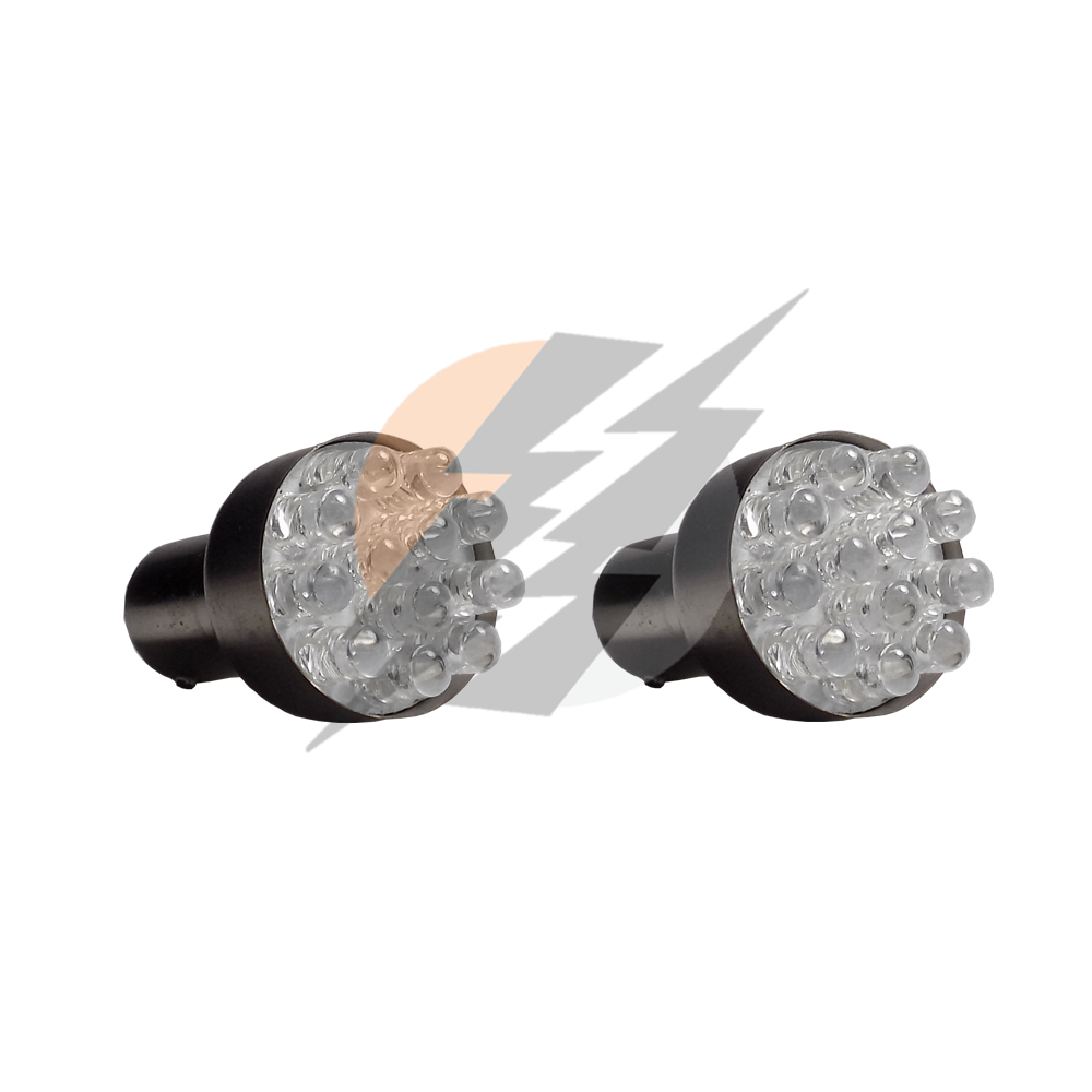 FOCO LED 1034 AMBAR 12 LEDS (BLISTER 2 PZAS)