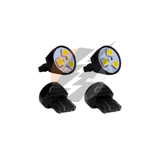 FOCO LED 7443 BLANCO 2 POLOS 3 HYPERLED 12V